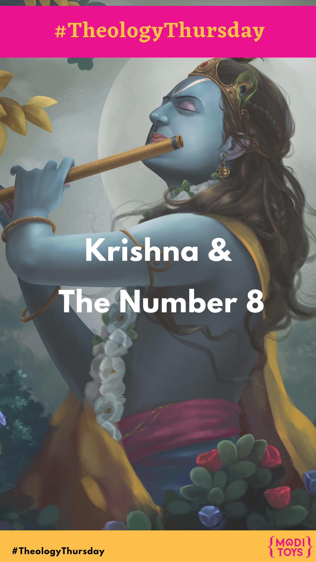 Why is Krishna connected to the Number 8? – Modi Toys