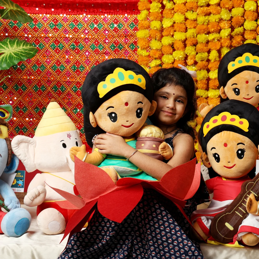 Laxmi Devi Plush (Mega - 22") | Modi Toys