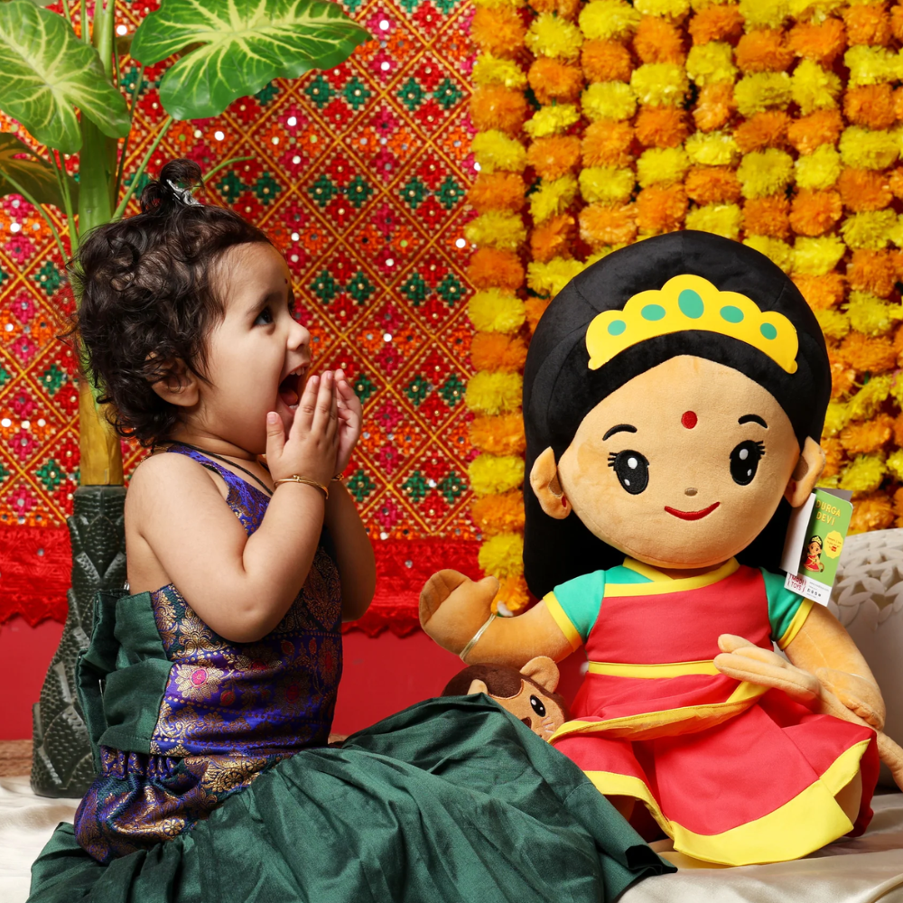Durga Devi Plush (Mega - 22") | Modi Toys