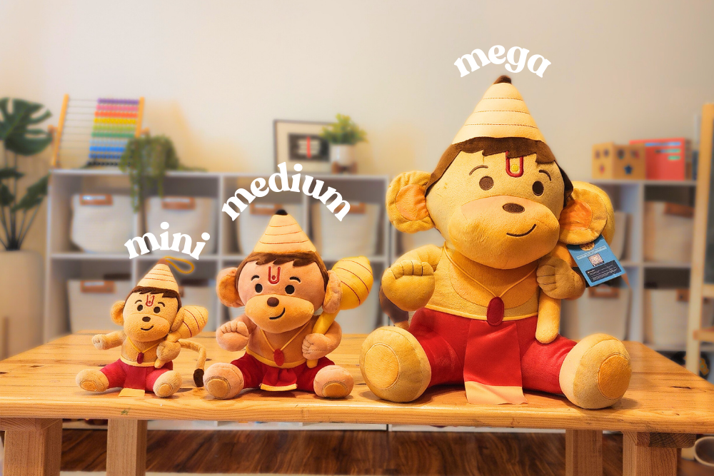 Baby Hanuman Plush Toy (Mega - 22") | Modi Toys